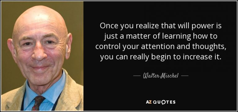 Psychologist Walter Mischel, originator of the famous, or infamous ...